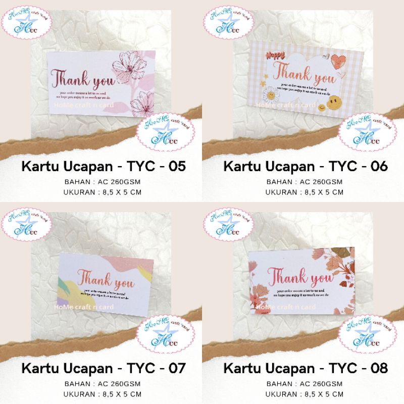 Customer Thank You Card | Shopee Philippines