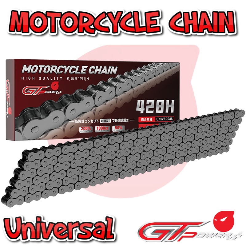 GT Power Chain 415 420 428 428H-110L/120L/130L/132L Super Heavy Duty ...
