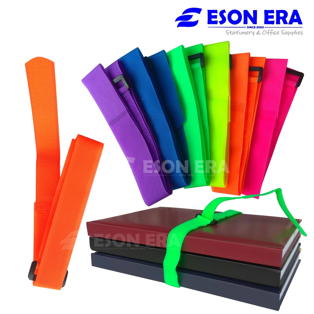 Velcro Book Strap / Book Band 2.5cm 3.8cm | Shopee Philippines