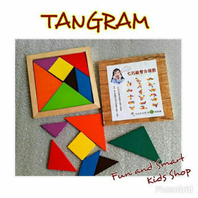 Wooden Tangram Puzzle Toy BF-1354 | Shopee Philippines