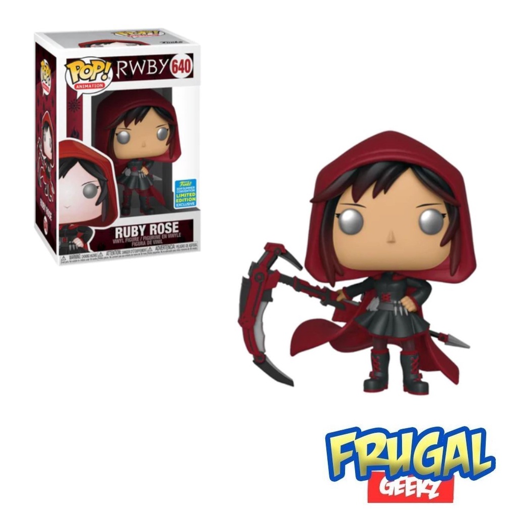 Funko Pop! Animation RWBY Ruby Rose 2019 Summer Convention Exclusive ...