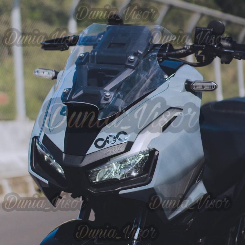Honda ADV 150 and ADV 160 sporty Ocito 1 Windshield. Adv 150 TDR mini ...