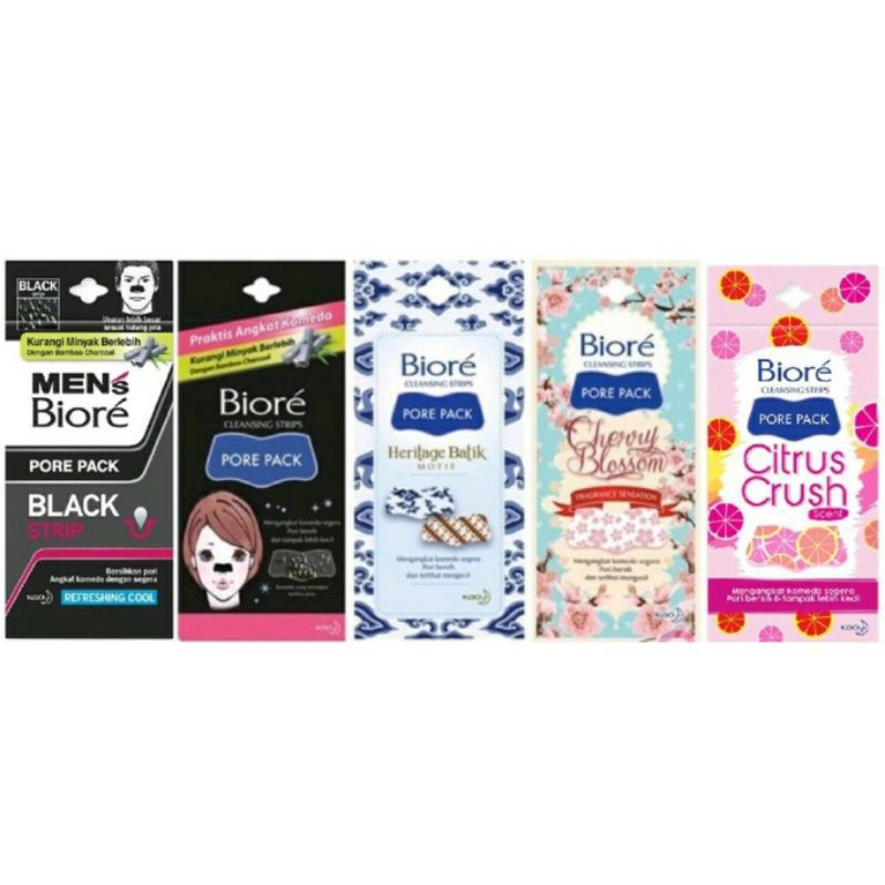 Biore pore pack (4Pcs) | Shopee Philippines