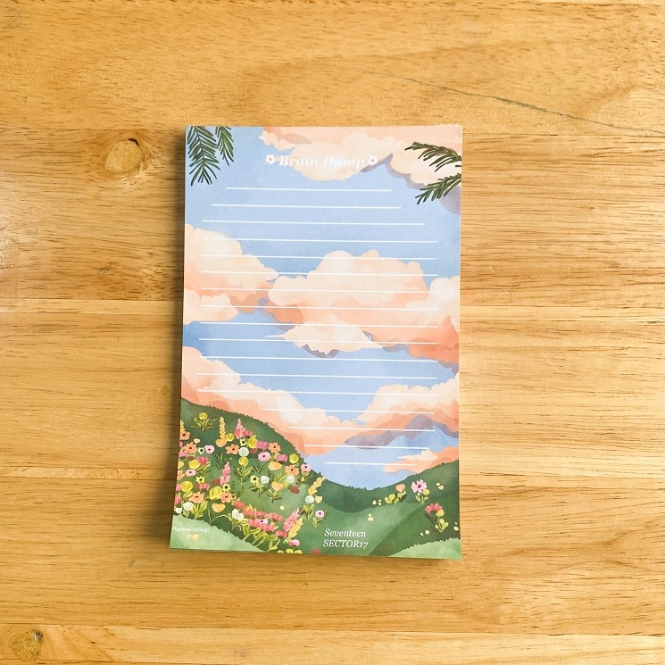 Seventeen Notepad, 4 x 6 Memopad, Planner Pad, Sector 17 Seventeen Merch | FPP001 | Shopee ...
