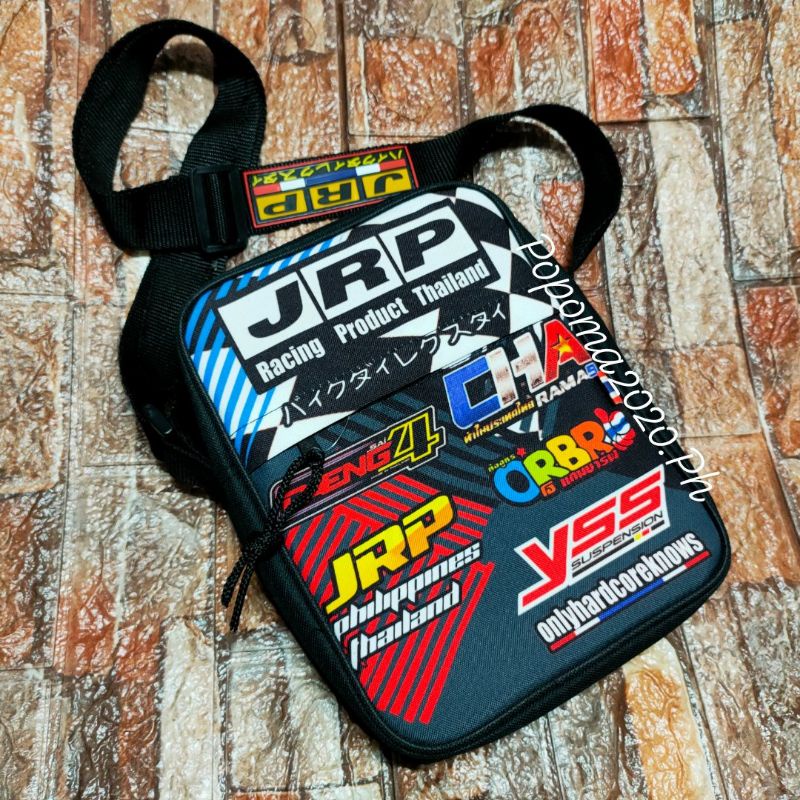 JRP Thai Concept Black Crossbody Sling Bag | DBTK Bag ChaRama 9 Row 1 ...