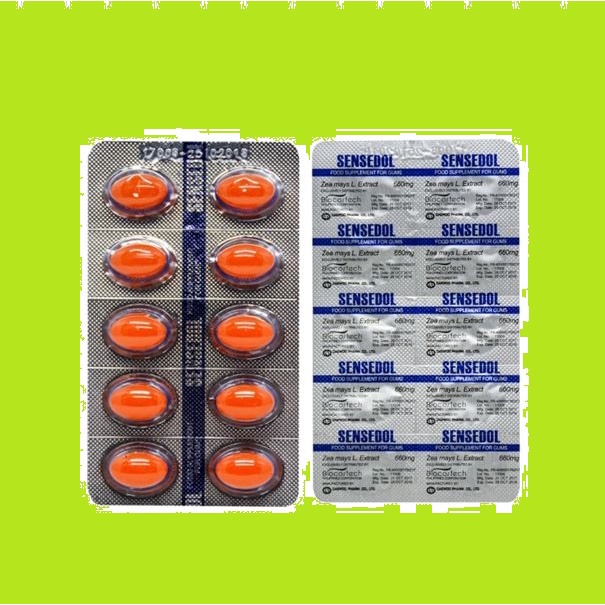 SENSEDOL Zea mays L. Extract 1 Softgel Capsule [sold per capsule ...