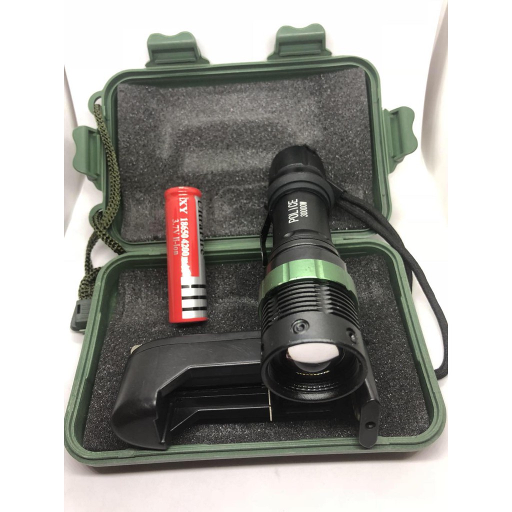 CREE LED Rechargeable Flashlight | Shopee Philippines