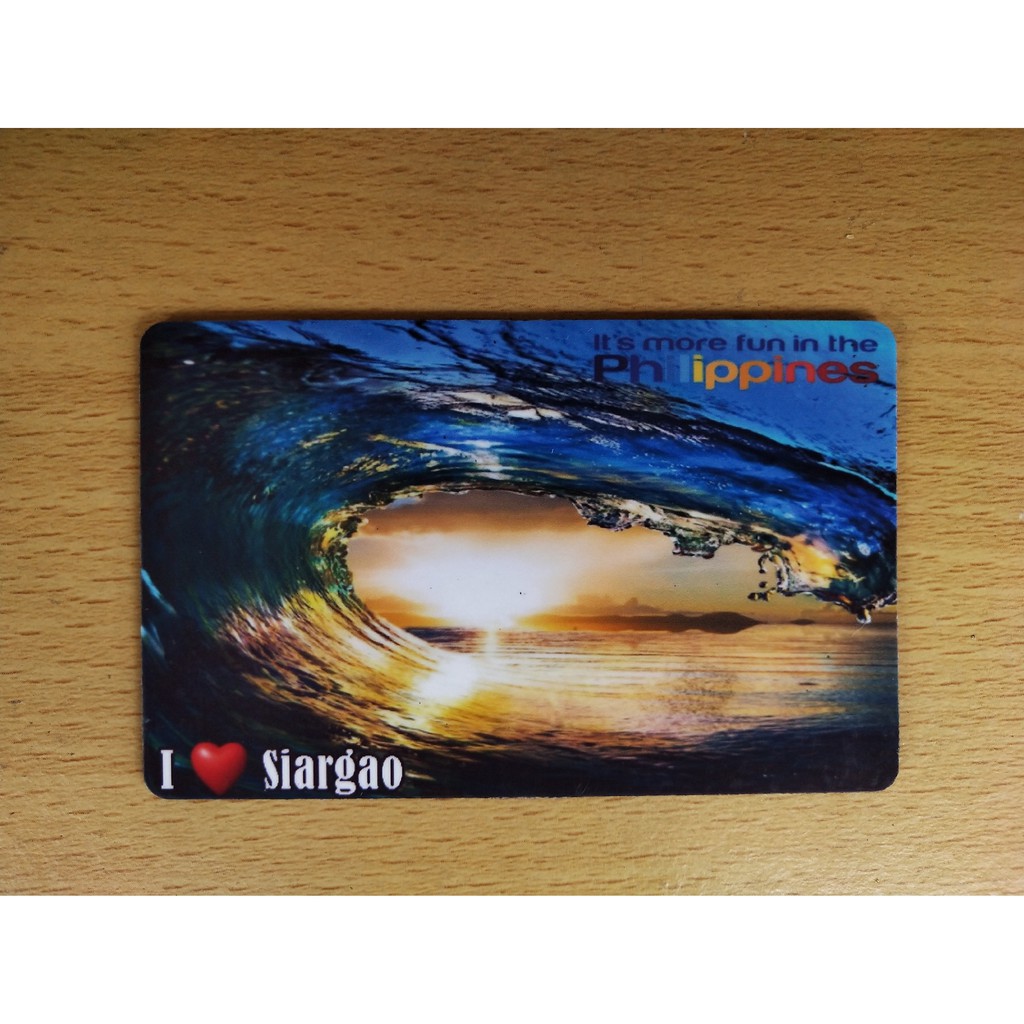 I Love Siargao Philippine Rubber Magnet Design Souvenir | Shopee ...