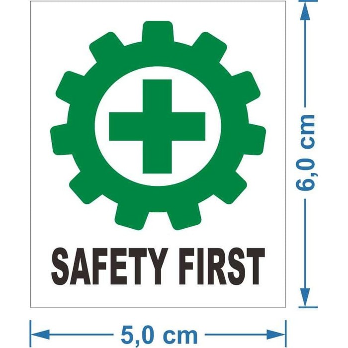 First Safety Helmet Stickers 5x6cm | Shopee Philippines