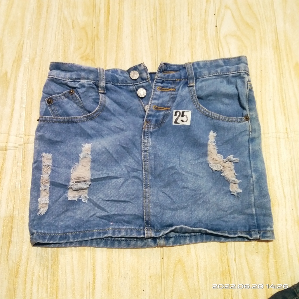 Mini Skirt / PALDA MAONG / DENIM SKIRTS for kids & adult(Environmental ...