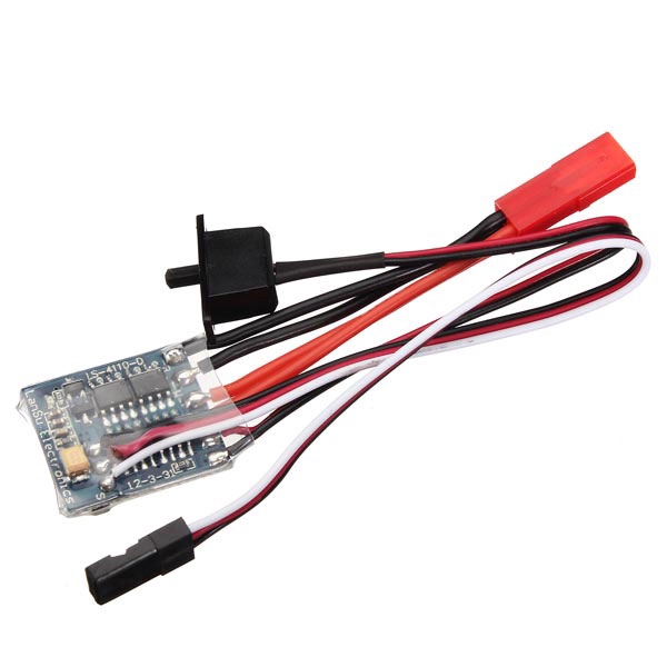 10A ESC Brushed Speed Controller For RC Car And Boat With | Shopee ...