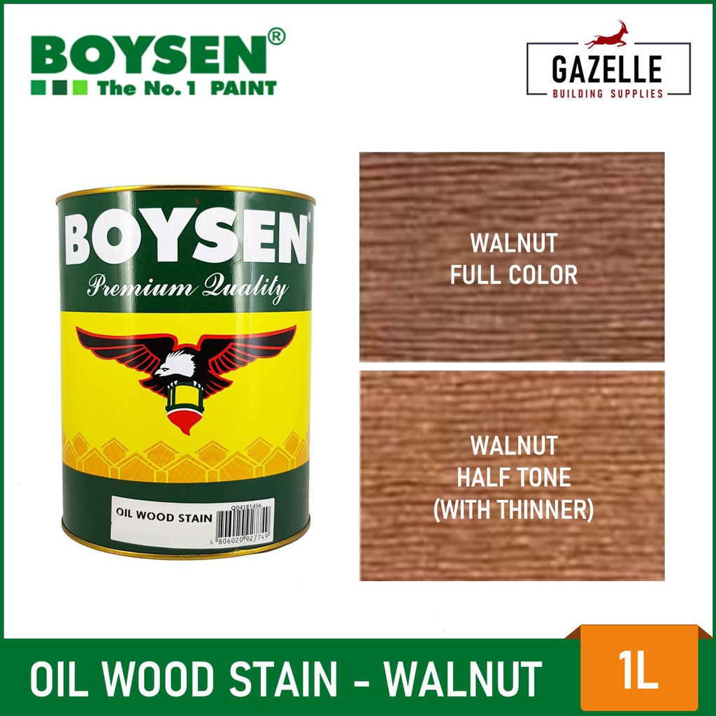Boysen Oil Wood Stain Walnut Mahogany Dark Oak Maple Sanding Sealer ...