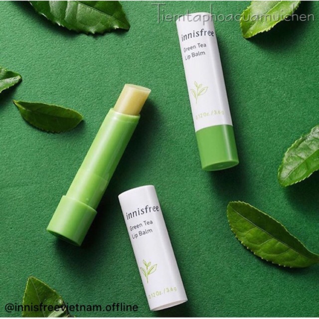 [Genuine commitment] Green Tea Lip Balm With 99.9% Natural Extracts ...