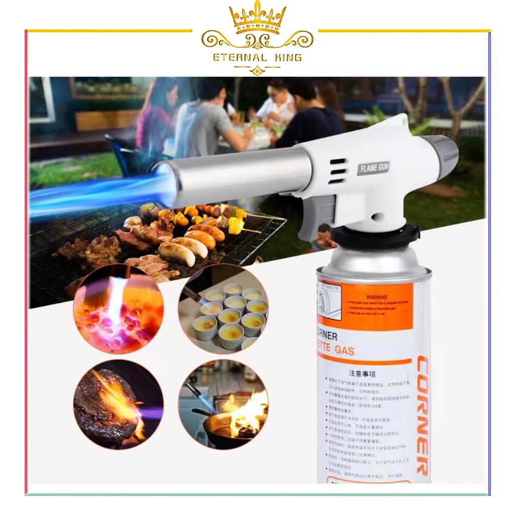 EK⚡️COD Gas blow flame gun butane auto ignition jet burner welding ...