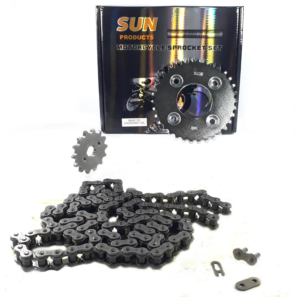 Sun Sprocket Set for Wave 125 | Shopee Philippines