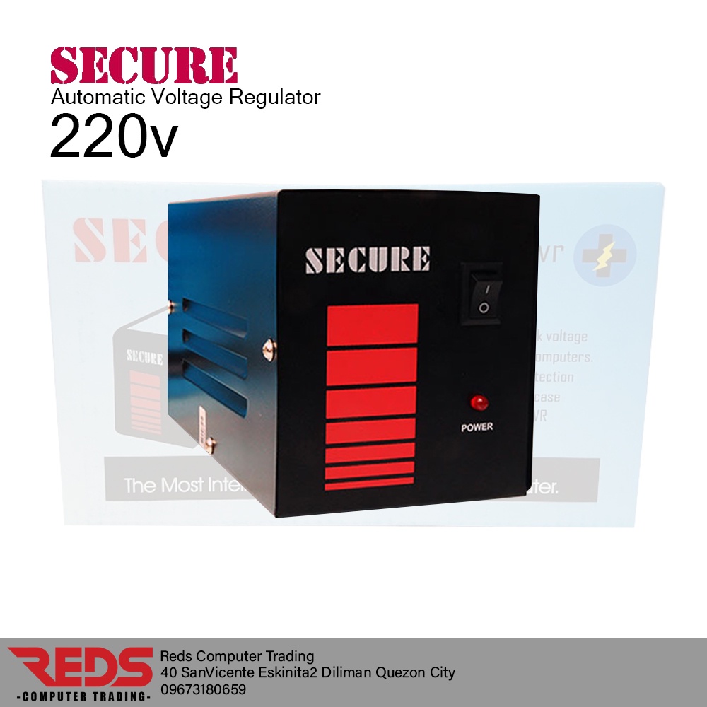 SECURE Computer AVR (220v, 500watts) | Shopee Philippines
