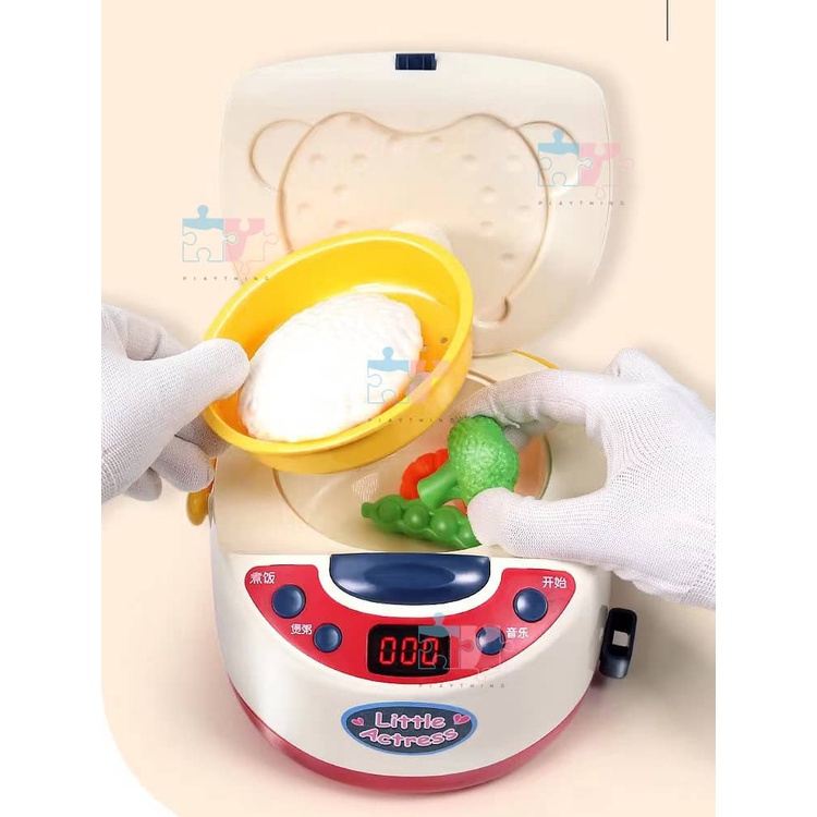 Little Actress Rice Cooker Cooking Kitchen Cook Play Set Playset Kids ...