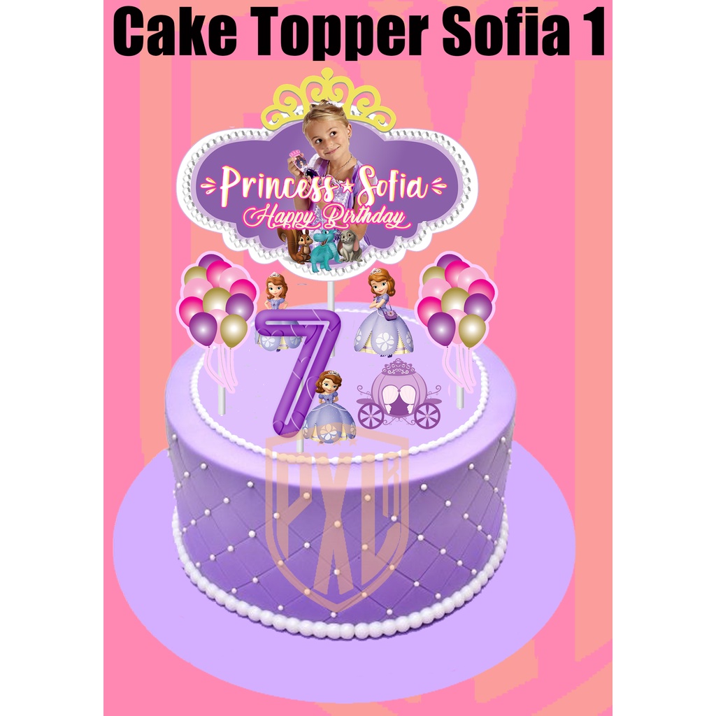 Sofia the first Cake Topper set (Customized) Available for all ...