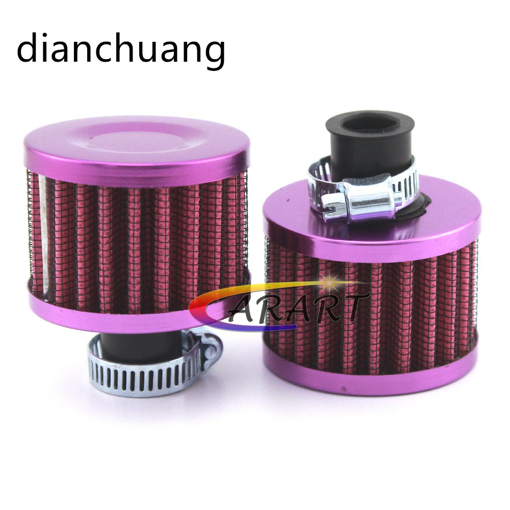 12mm Car Styling Breathable Air Intake Filter Small Mushroom Head Car ...