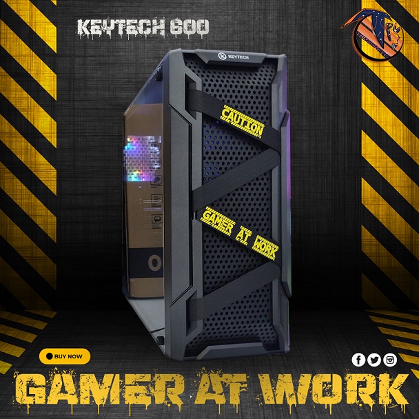Keytech T600 Gaming Case | Shopee Philippines
