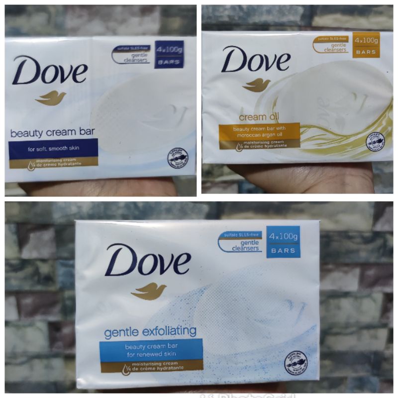 Dove 100g ( 4 Bars per pack) | Shopee Philippines