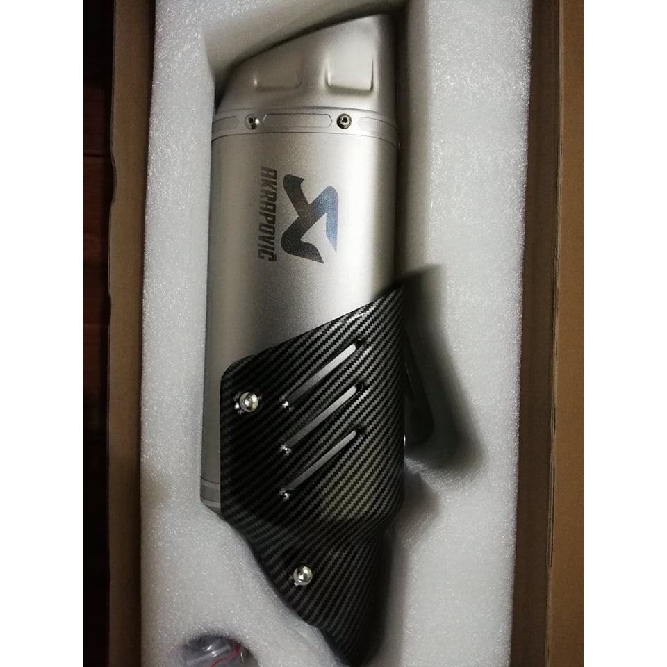 Akrapovic M1 with DB killer/Silencer included 51mm inlet Thick Fiber ...