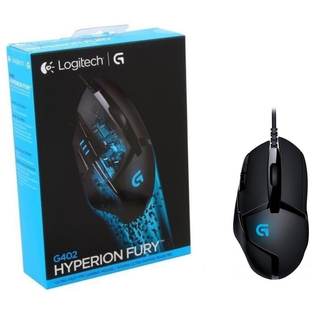 Logitech G402 Hyperion Fury FPS Gaming Mouse 4000 DPI | Shopee Philippines