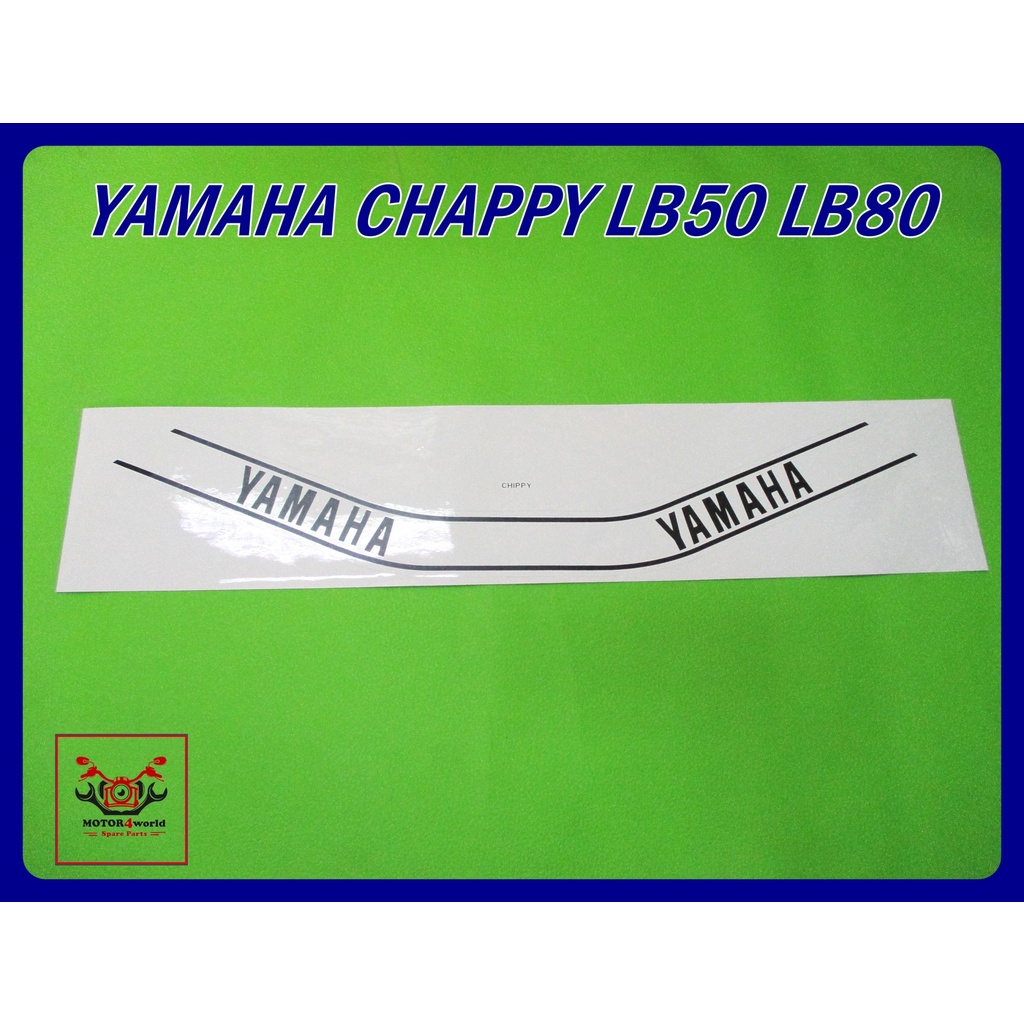 BODY STICKER "BLACK" Fit For YAMAHA CHAPPY LB50 LB80 // Chippy | Shopee ...
