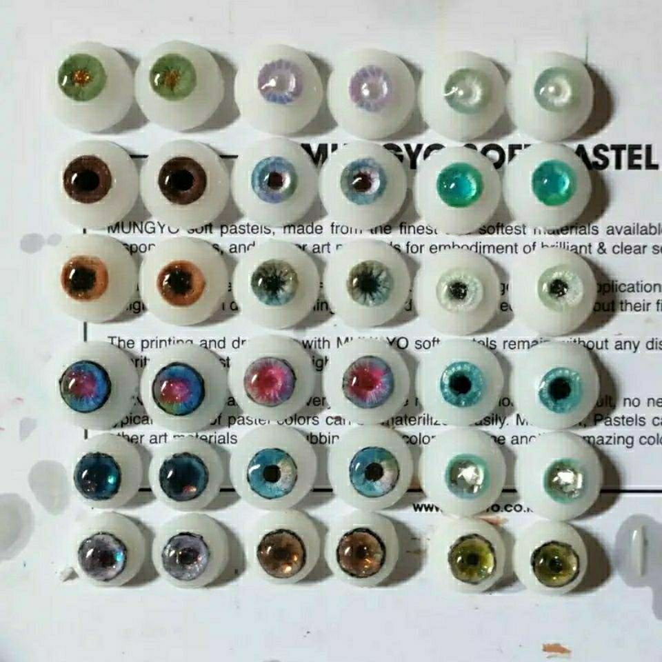 Bjd Eyeball Doll Eyeball Resin Eyeball 18,16,14,12,10mm Three Points ...
