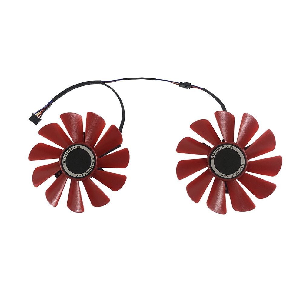 RX 570 GPU VGA Cooler Video Card Fan For Radeon HIS XFX RX570 rx-570-rs ...