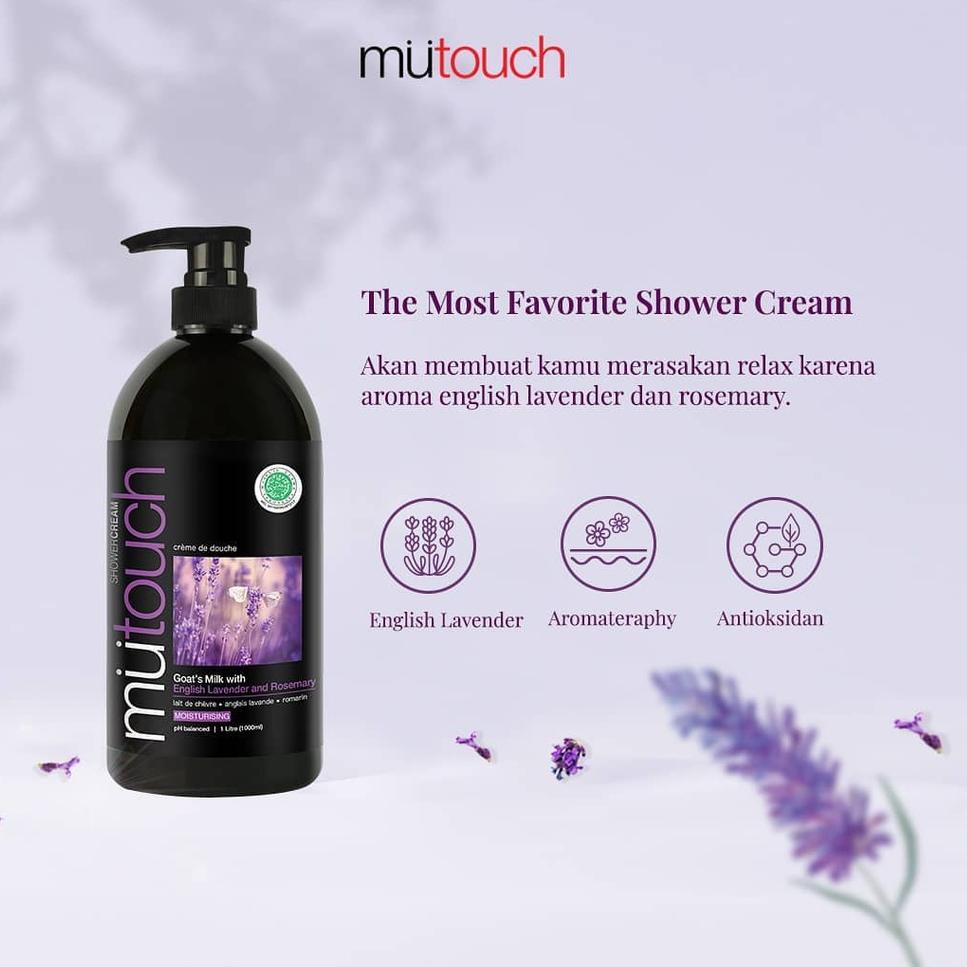 Mutouch Goat's Milk Shower Cream Refill 450ml/800ml/Full 1000ml/Body ...