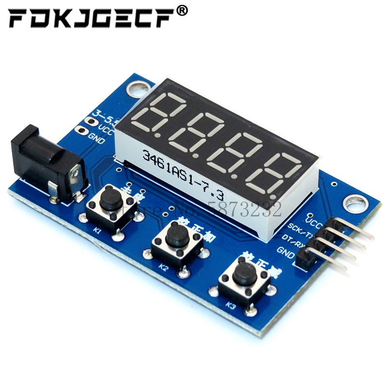 HX711 Load Cell AD Weight Pressure Sensor AD Module with Display 24-bit ...