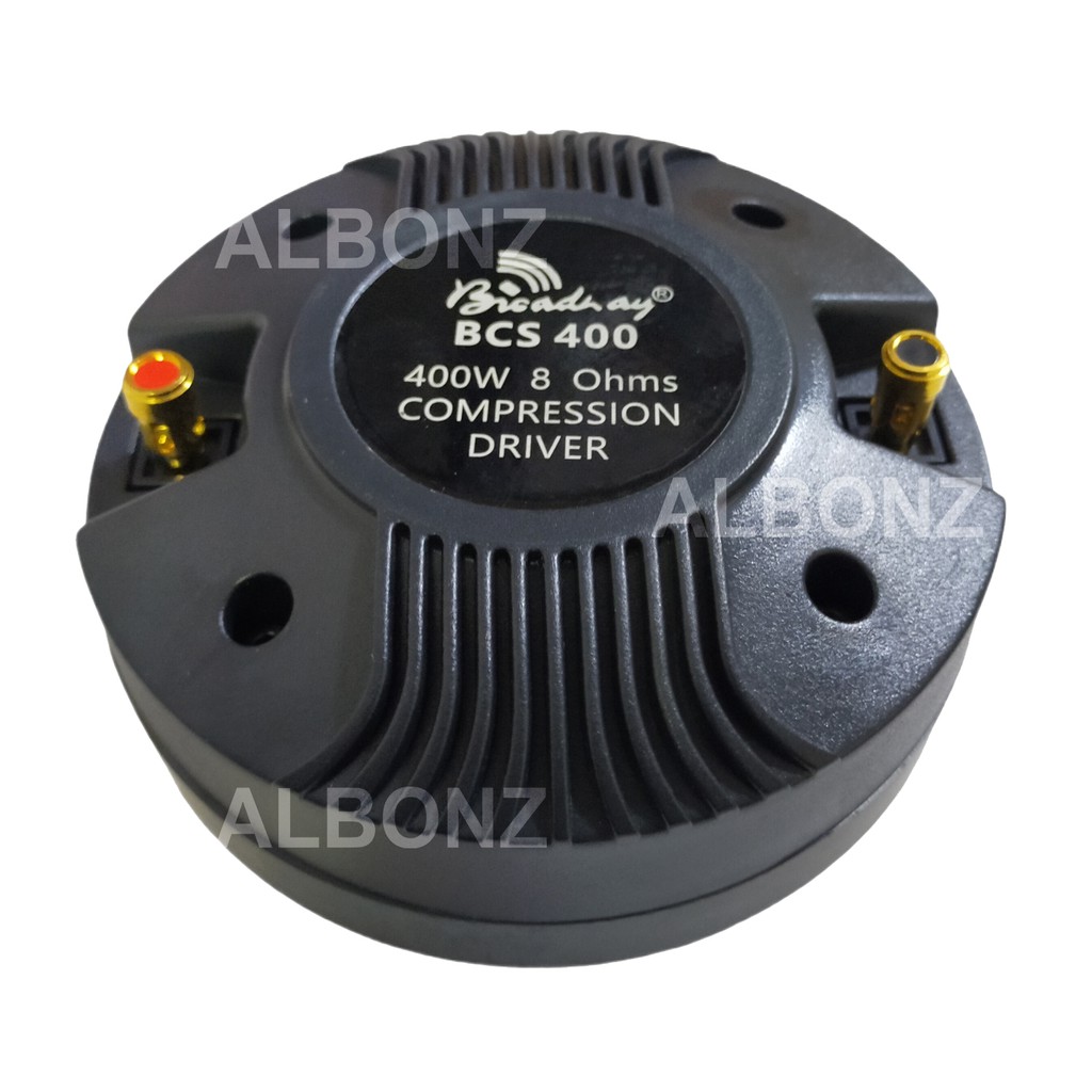 Broadway Tweeter BCS-400 400watts Compression Driver Unit w/ Capacitor ... Broadway Tweeter BCS-400 400watts Compression Driver Unit w/ Capacitor ...