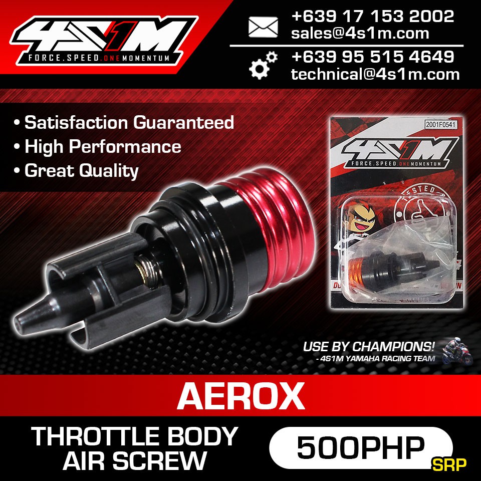 RF 4S1M THROTTLE BODY AIR SCREW (ISC) FOR AEROX 155 | Shopee Philippines