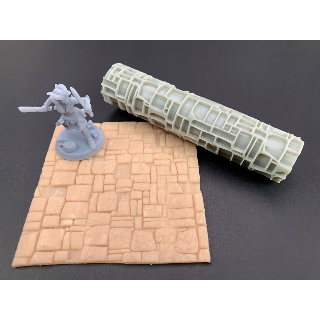Textured Rollers for RPG terrain building and mini basing | Shopee ...