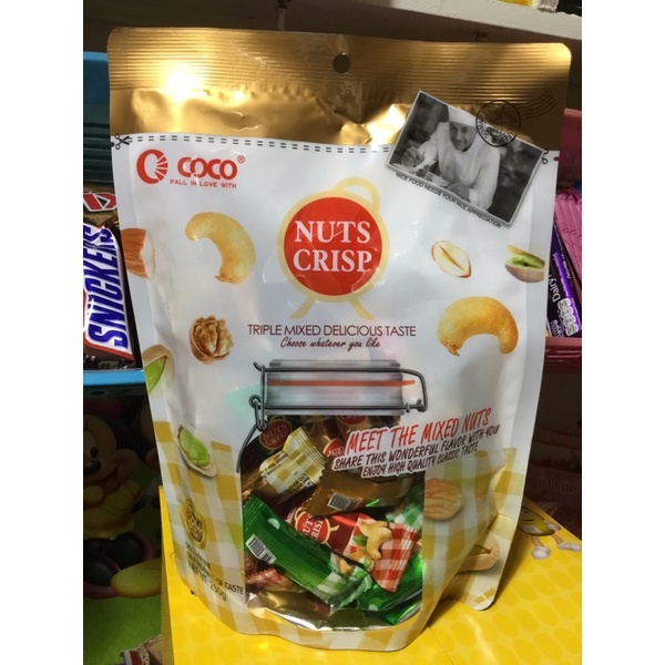 Coco Nuts Crisps 250g Triple Mixed Delicious Taste | Shopee Philippines