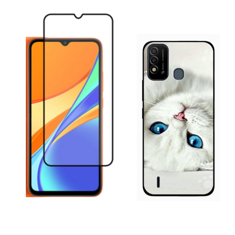 ITEL P37 ITEL Vision 2S Casing Animal Printing Soft TPU Silicone Cover ...