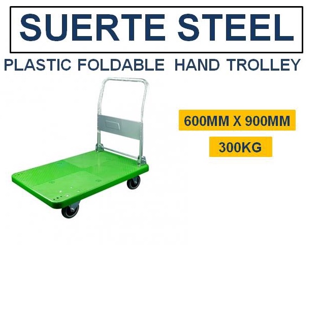 FOLDABLE PUSH CART PLATFORMTYPE TROLLEY 900 X 600 LOAD CAPACITY 300 KG ...