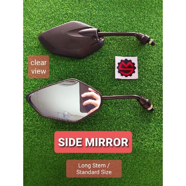 Side mirror standard size / long stem clear view | Shopee Philippines