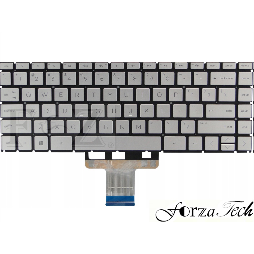 Hp Pavilion X360 14-CM 14-CD Keyboard Silver NON Backlight Laptop ...