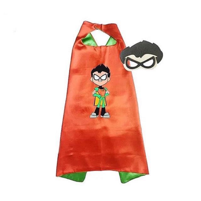 Teen Titans Mask with Cape Felt Superhero | Shopee Philippines
