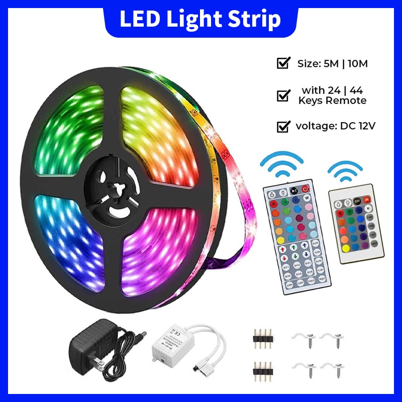 LED RGB Strip Light 5M 10M 15M 20M 1200LEDS LED Strip Lights RGB Smd ...