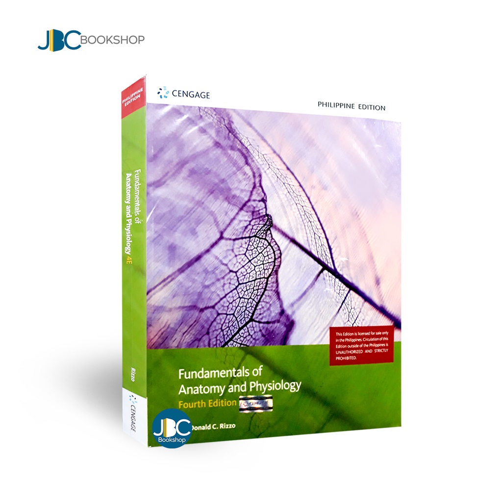 Fundamentals of Anatomy and Physiology 4th by Dr. Donald Rizzo | Shopee ...