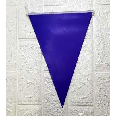 Dark Blue Party Banderitas Triangle Flag Banner Party Decor | Shopee ...