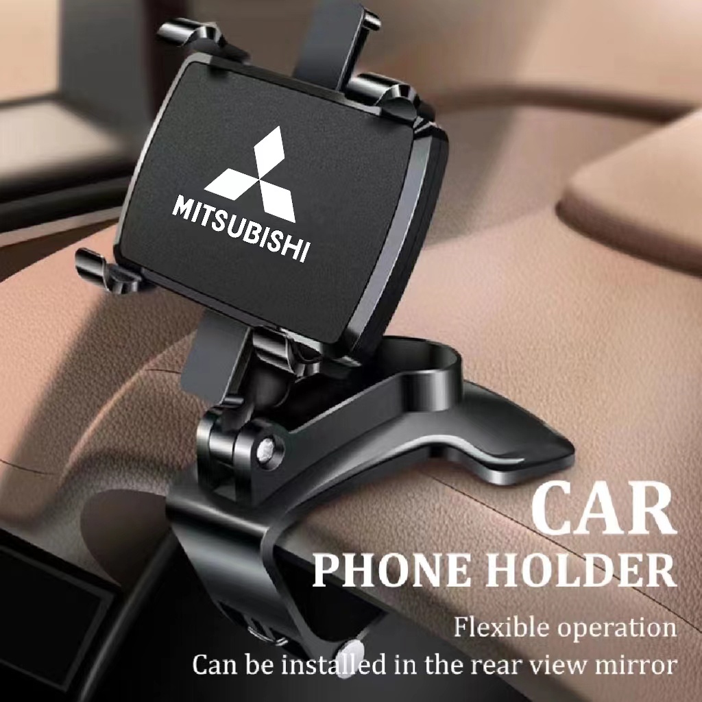 Car Phone Holder Mitsubishi Mirage Xpander Pajero Sport Delica L200 Car ...