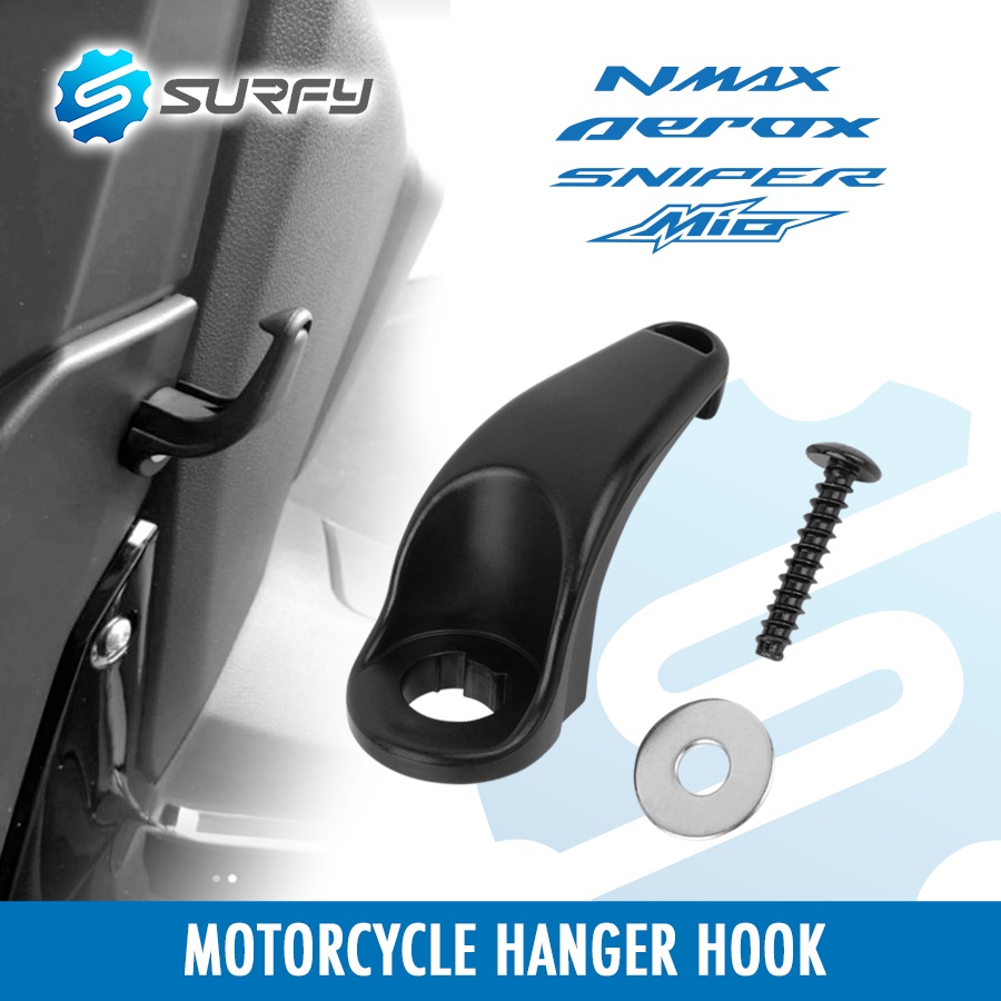 Surfy Hanger Hook For Nmax V1 / Mio I125 Sniper 150 Click Motorcycle ...