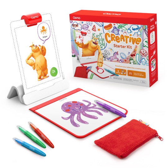 Osmo Creative Starter Kit for iPad - 3 Hands-On Learning Games - Ages 5 ...