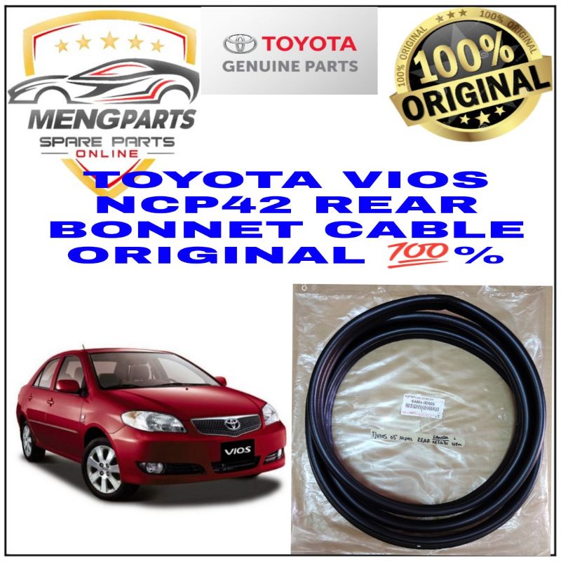 TOYOTA VIOS NCP42 2003Y-2006Y REAR BONNET RUBBER %64461-0D020 MADE IN ...