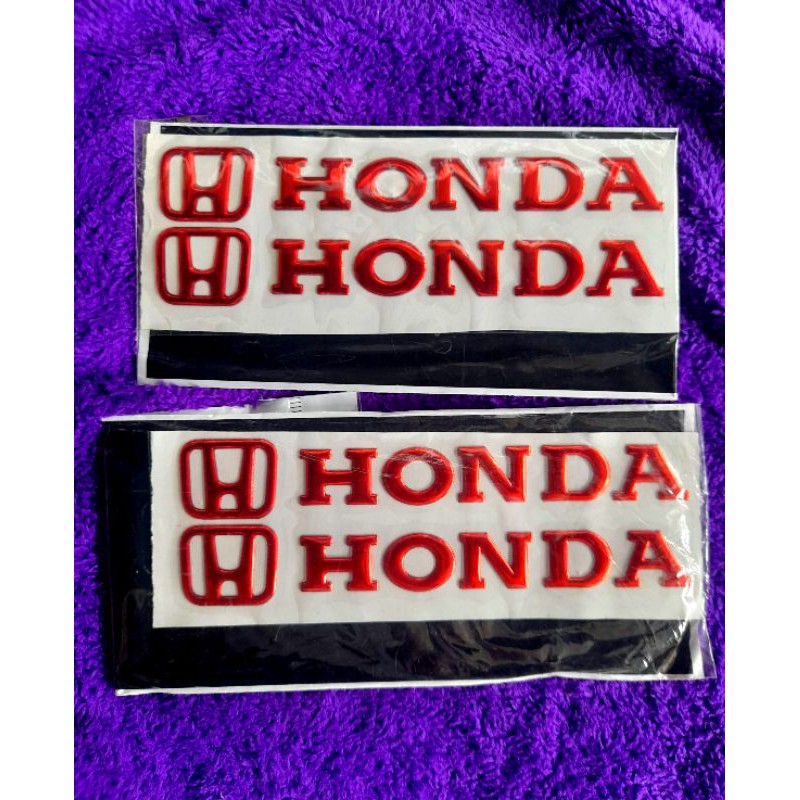 Honda Logo Red for Motorcycle and Vehicle | Shopee Philippines