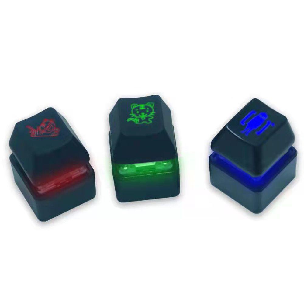 VANES Mechanical Keyboard Switch Keychain Creative 1 PC Bag Pendant RGB ...